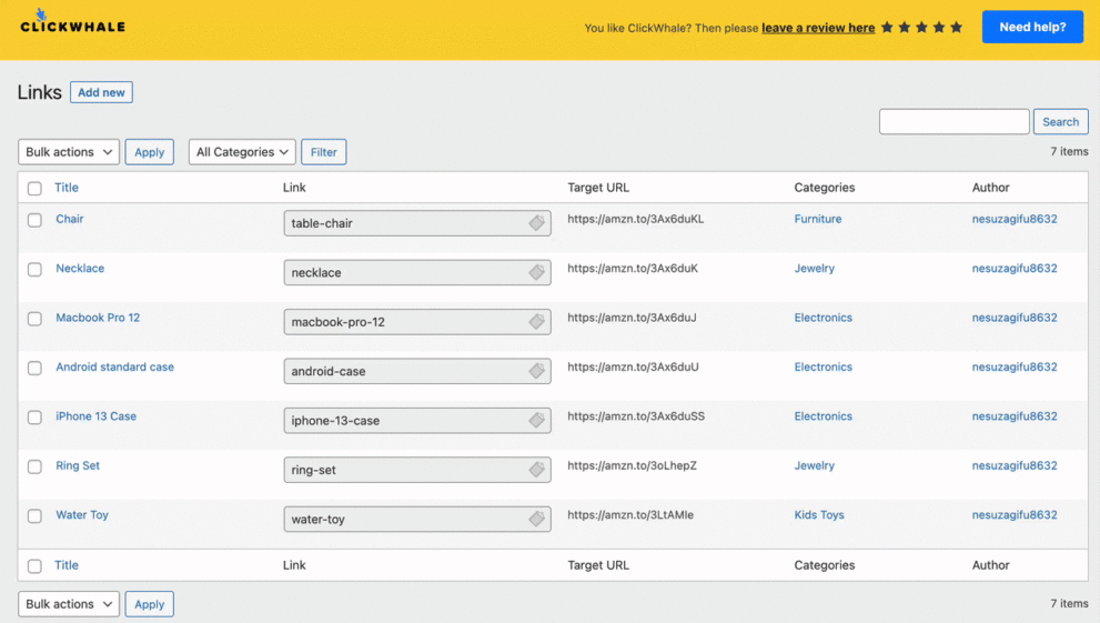 How to Track Amazon Affiliate Links in WordPress – AAWP – Amazon WordPress Plugin